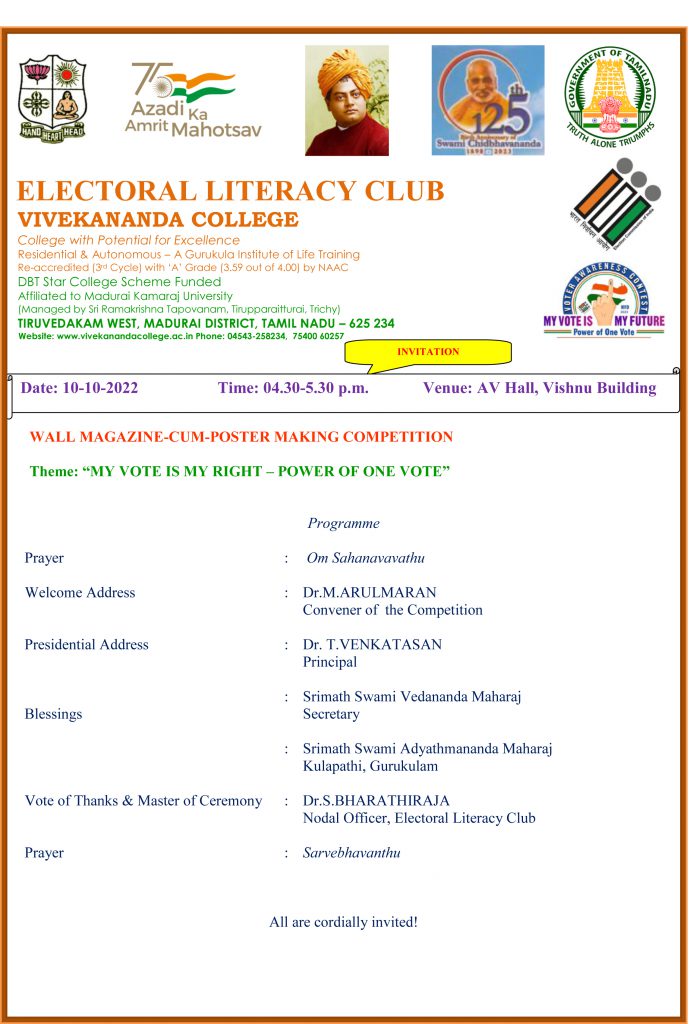 Wall Magazine-Cum-Poster Making Competition – ELECTORAL LITERACY CLUB ...